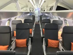 Embraer’s E2 business cabin evolves: keeps stagger, less swagger ...