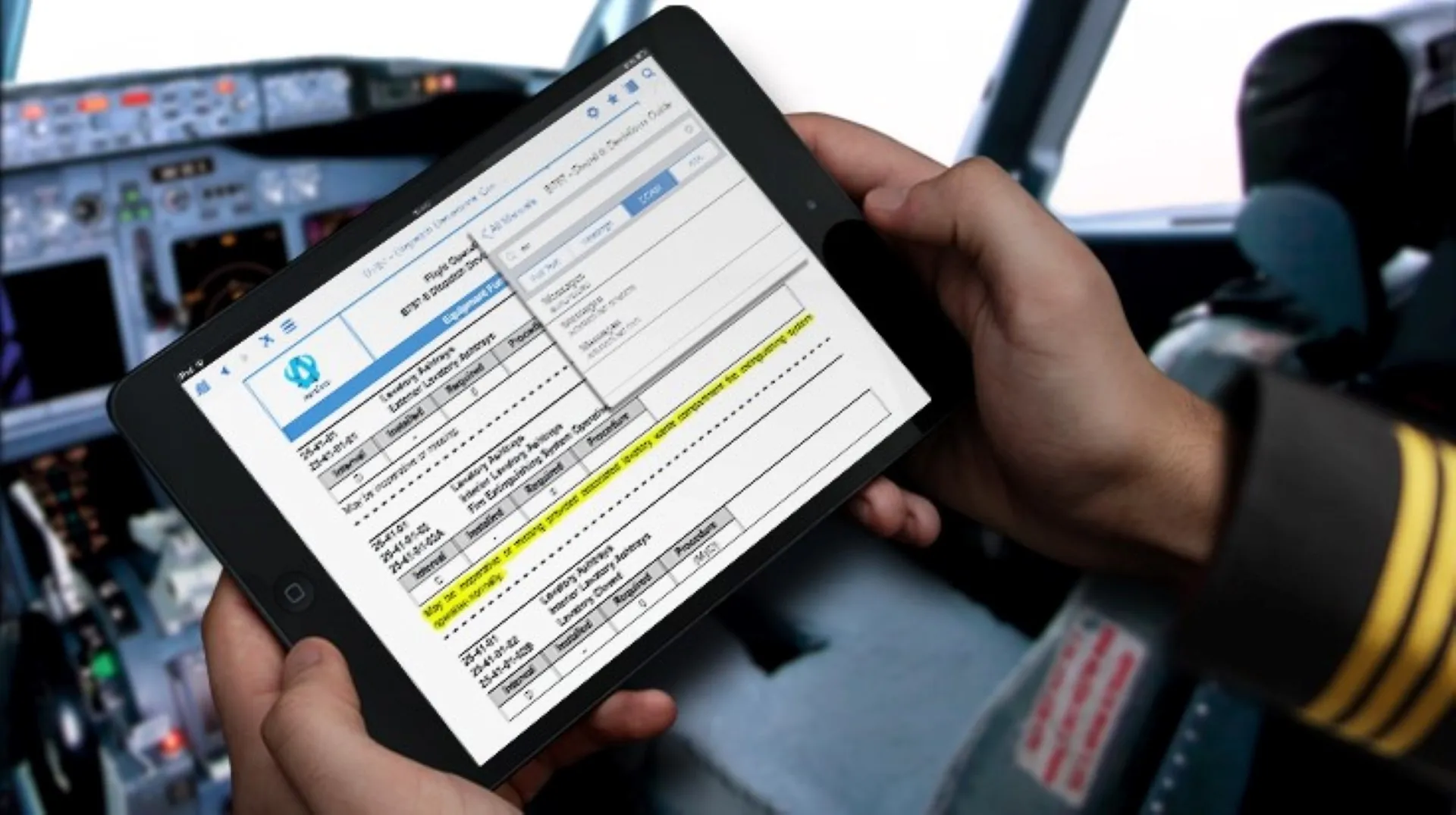 Talking to pilots shapes Arconics' EFB software upgrade path - Runway ...