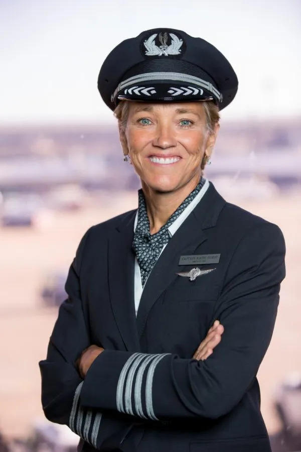 Never too late to follow your dreams, says AA chief pilot Kathi Durst ...