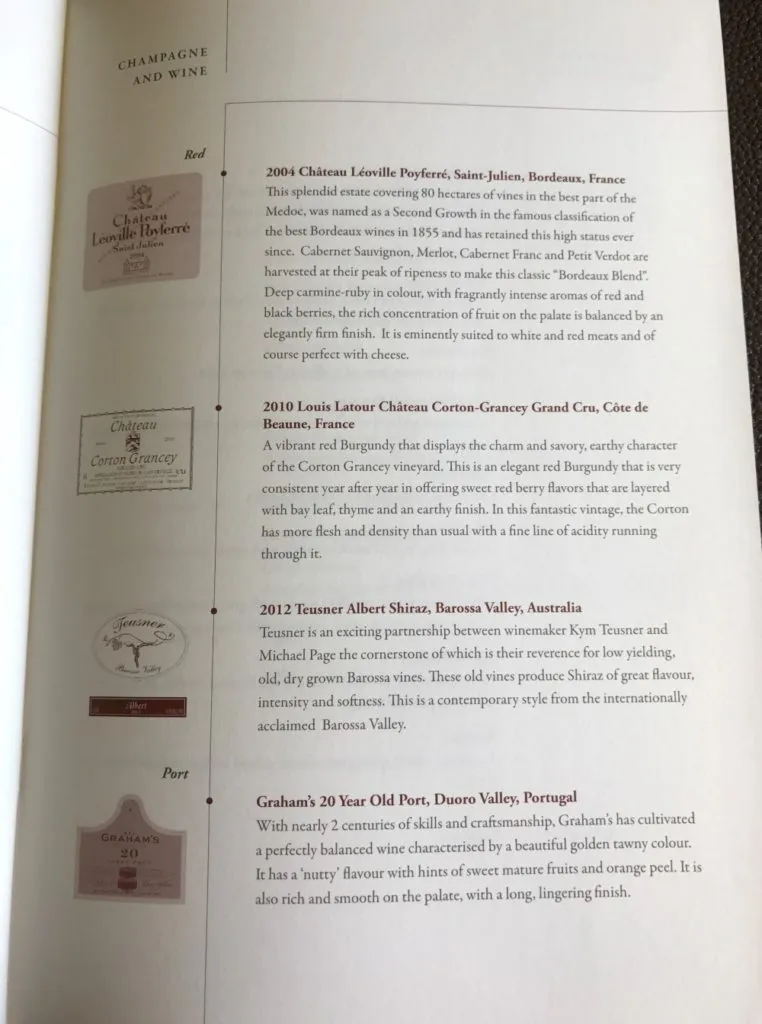 Creating a first class wine list amidst cutbacks in the global age ...