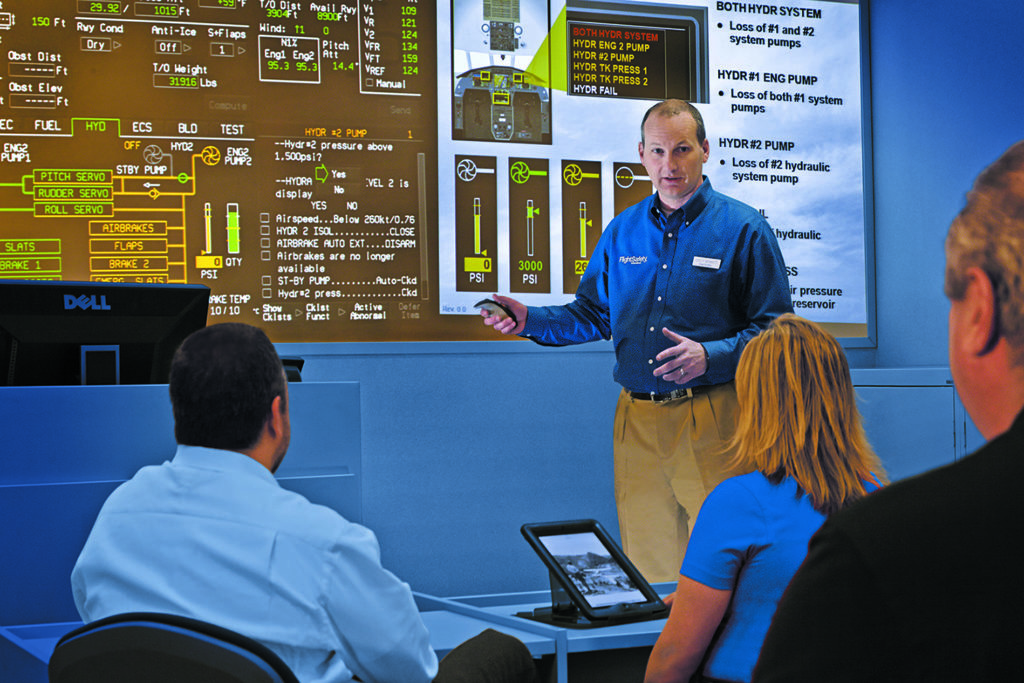 Simulating the G650: FlightSafety International talks shop - Runway ...