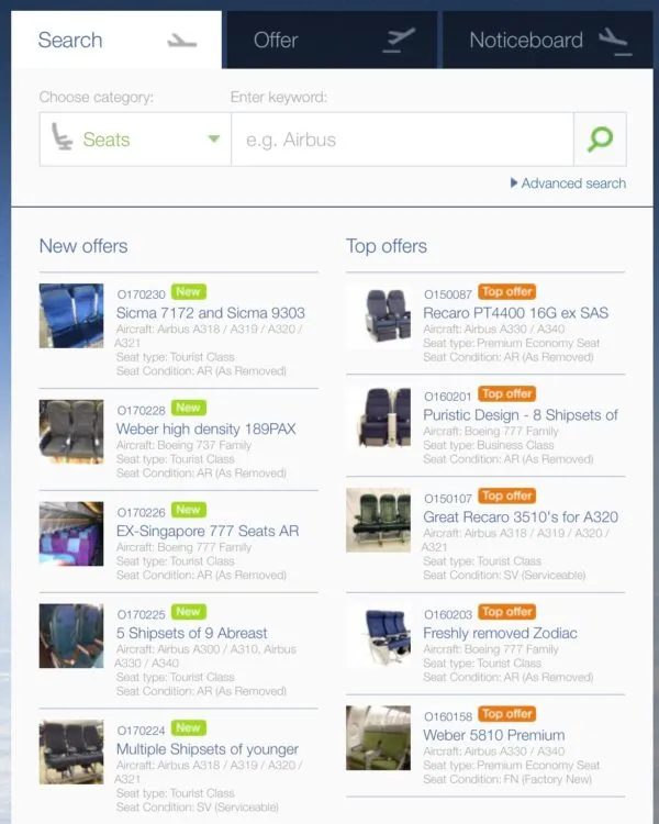 Aviationgate cuts lead time, improves used seat aircraft market ...