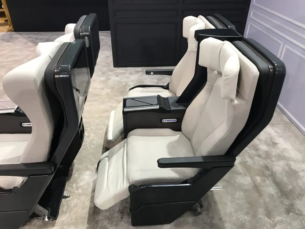 Recliner-plus seating evolves for widebody PE and narrowbody business ...