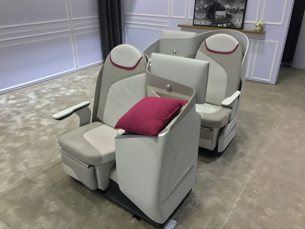 Evolving business class suite privacy beyond just adding a door ...