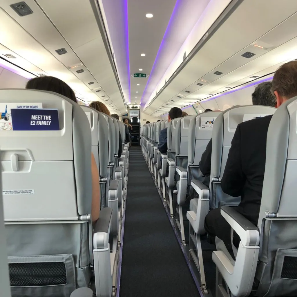 Embraer shows off its E2 Profit Hunter stateside, touts PaxEx - Runway ...