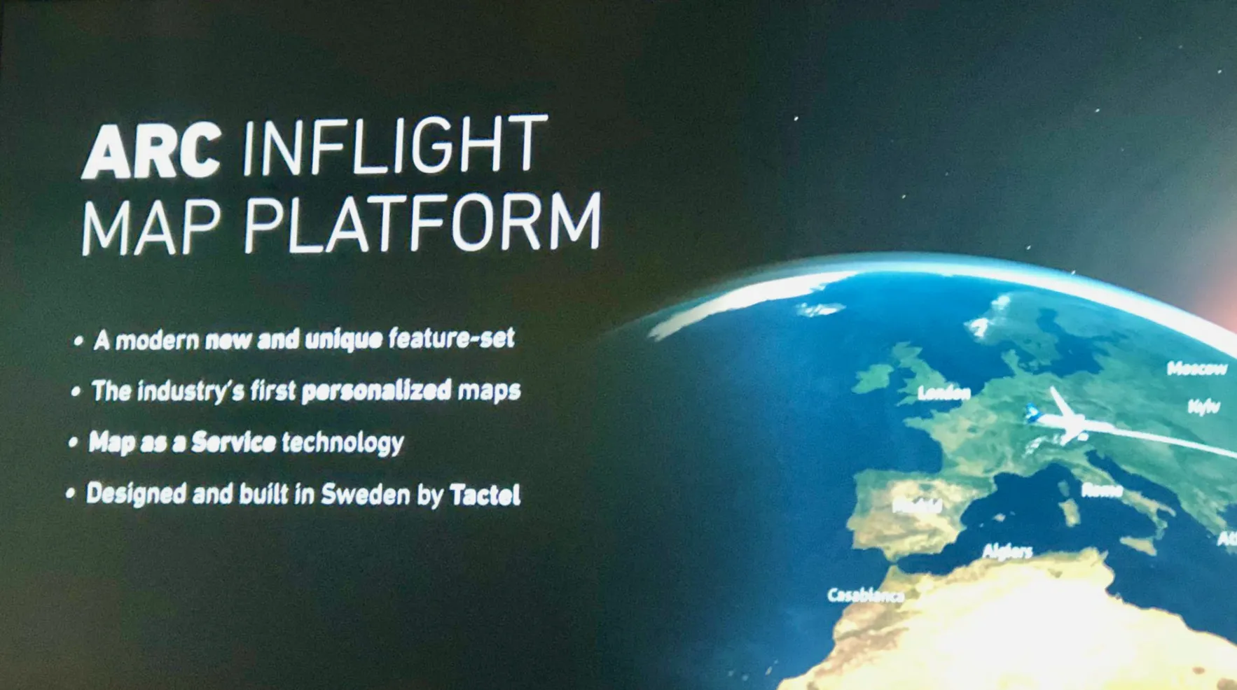 Panasonic’s Arc platform extends the inflight map beyond its borders ...