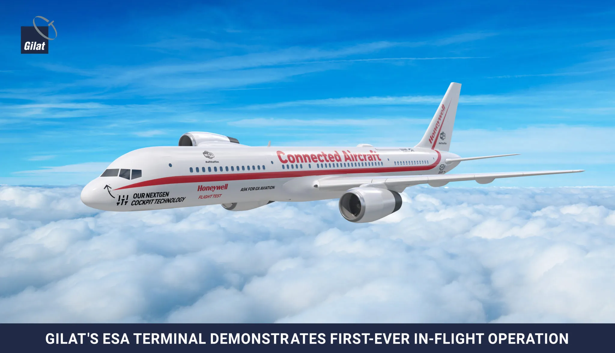 Press Release: Gilat’s ESA terminal demos on Honeywell 757 testbed ...