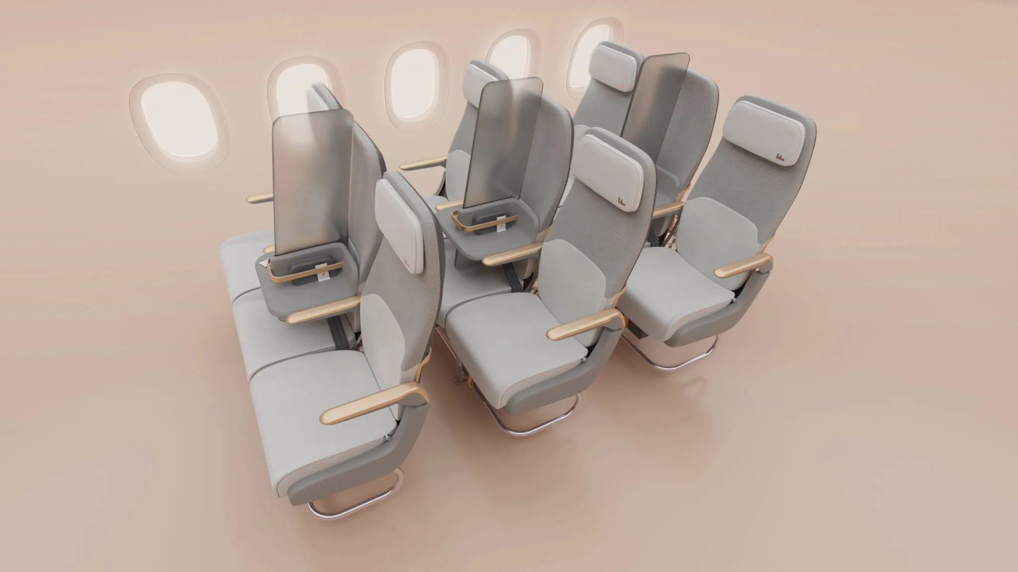 Press Release: Factorydesign reveals "isolate" screens for aircraft ...