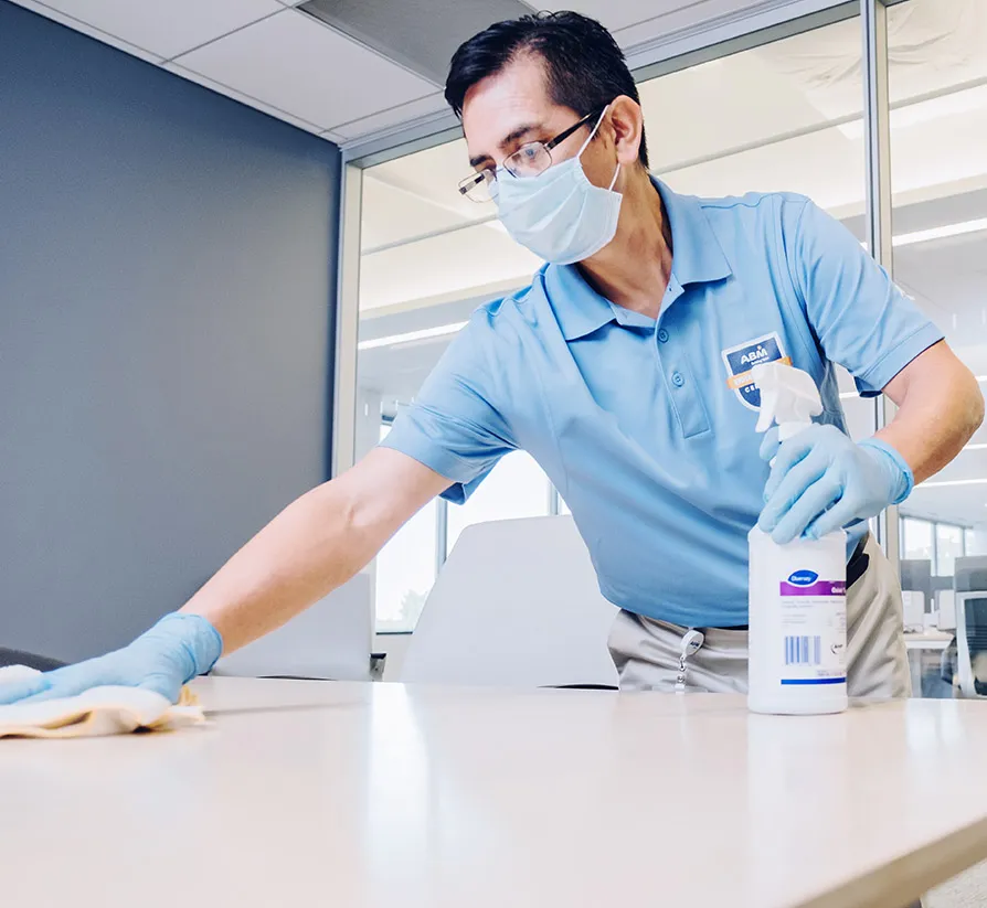 Press Release: ABM's EnhancedClean program disinfects airport spaces ...