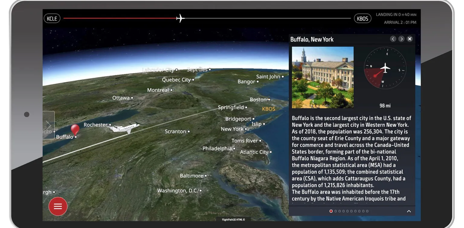 Press Release: Upgraded Gogo Vision features FlightPath3D moving map ...
