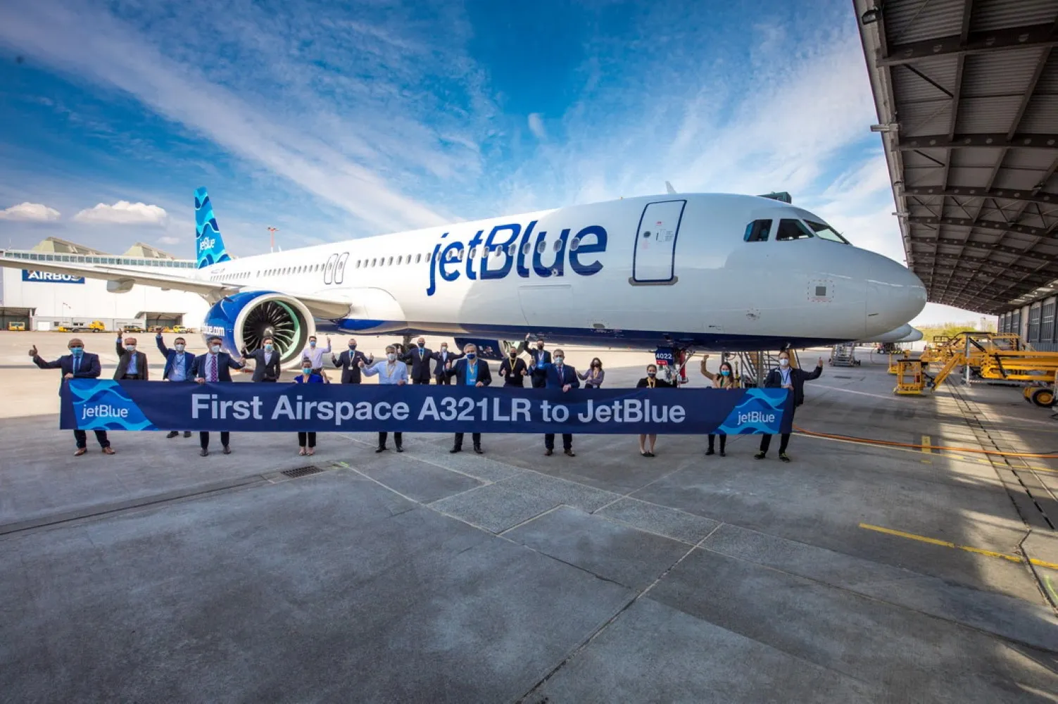 Press Release: JetBlue takes delivery of A321LR with Airspace interior ...