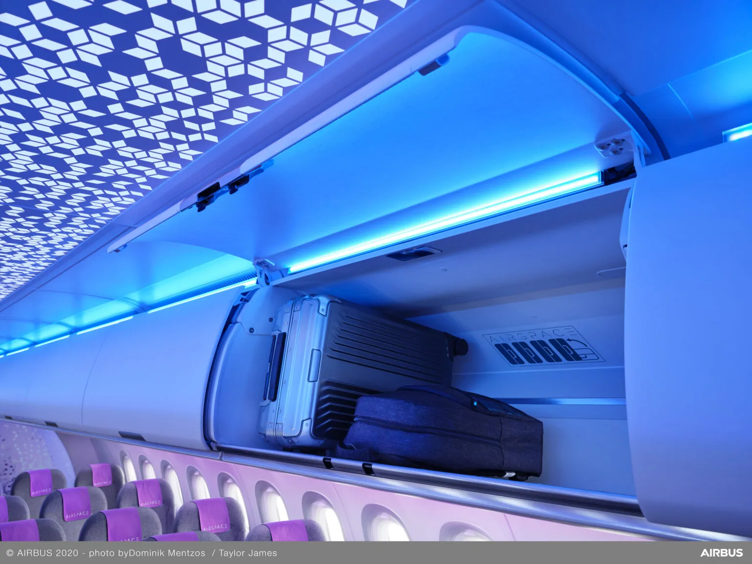 Interiors suppliers trumpet work on new A320 Airspace brand cabins ...
