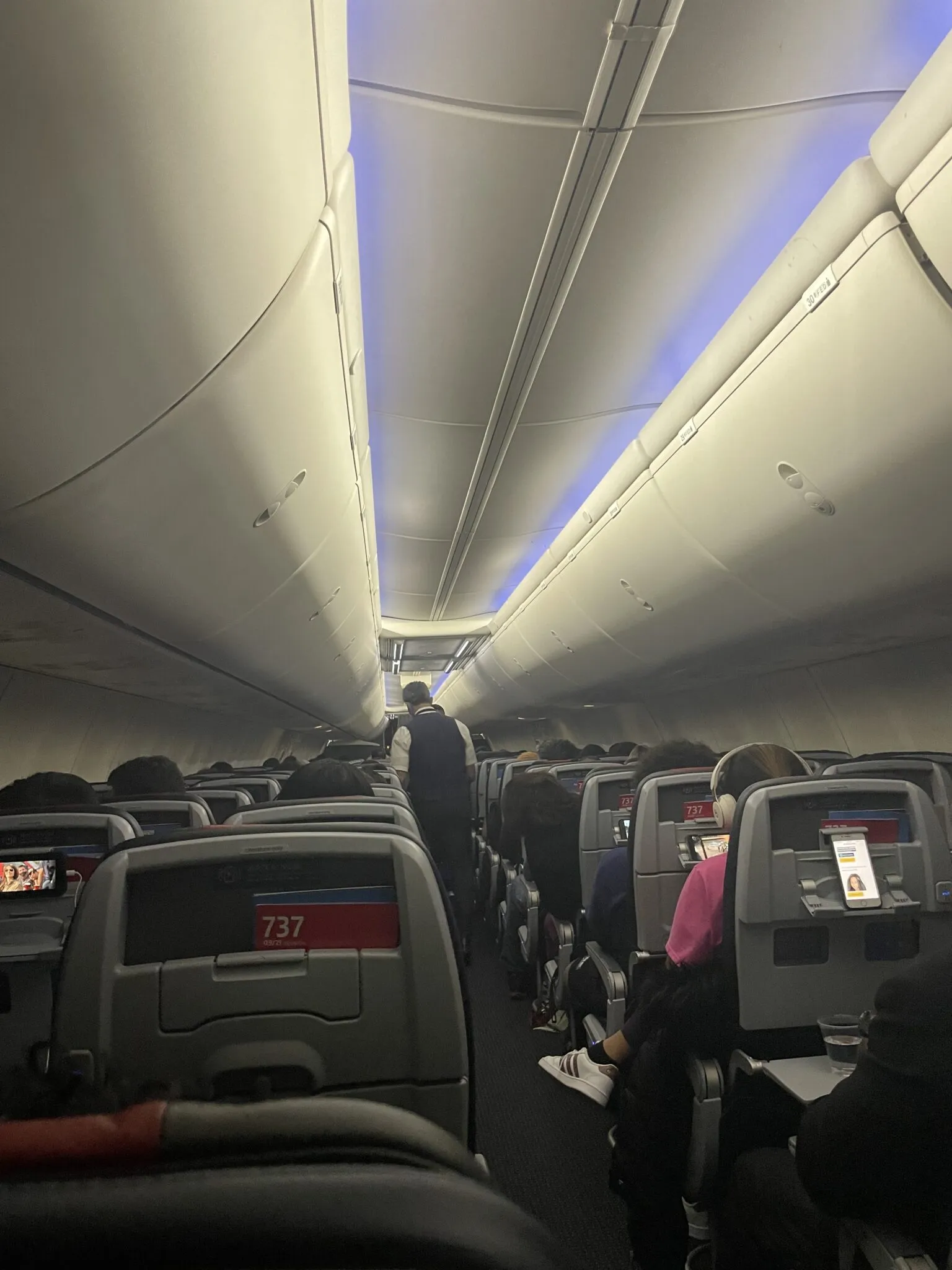 Comparing American Airlines 737 800 And MAX 8 Runway Girl