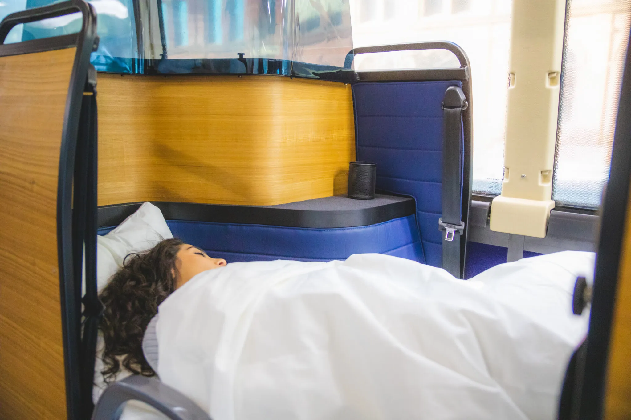 Award-winning seat design takes off with Napaway sleeper coach -Runway Girl