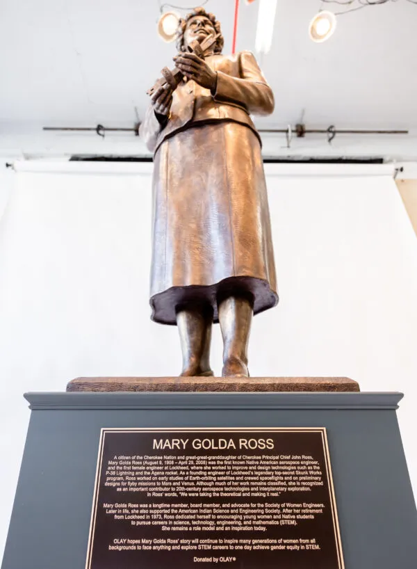 New statue honors Mary Golda Ross, a Native American ‘hidden figure ...