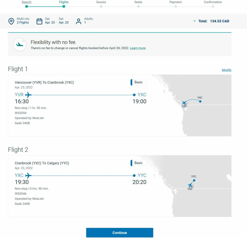 Pacific Coastal flying as WestJet Link delivers sightseeing adventure ...