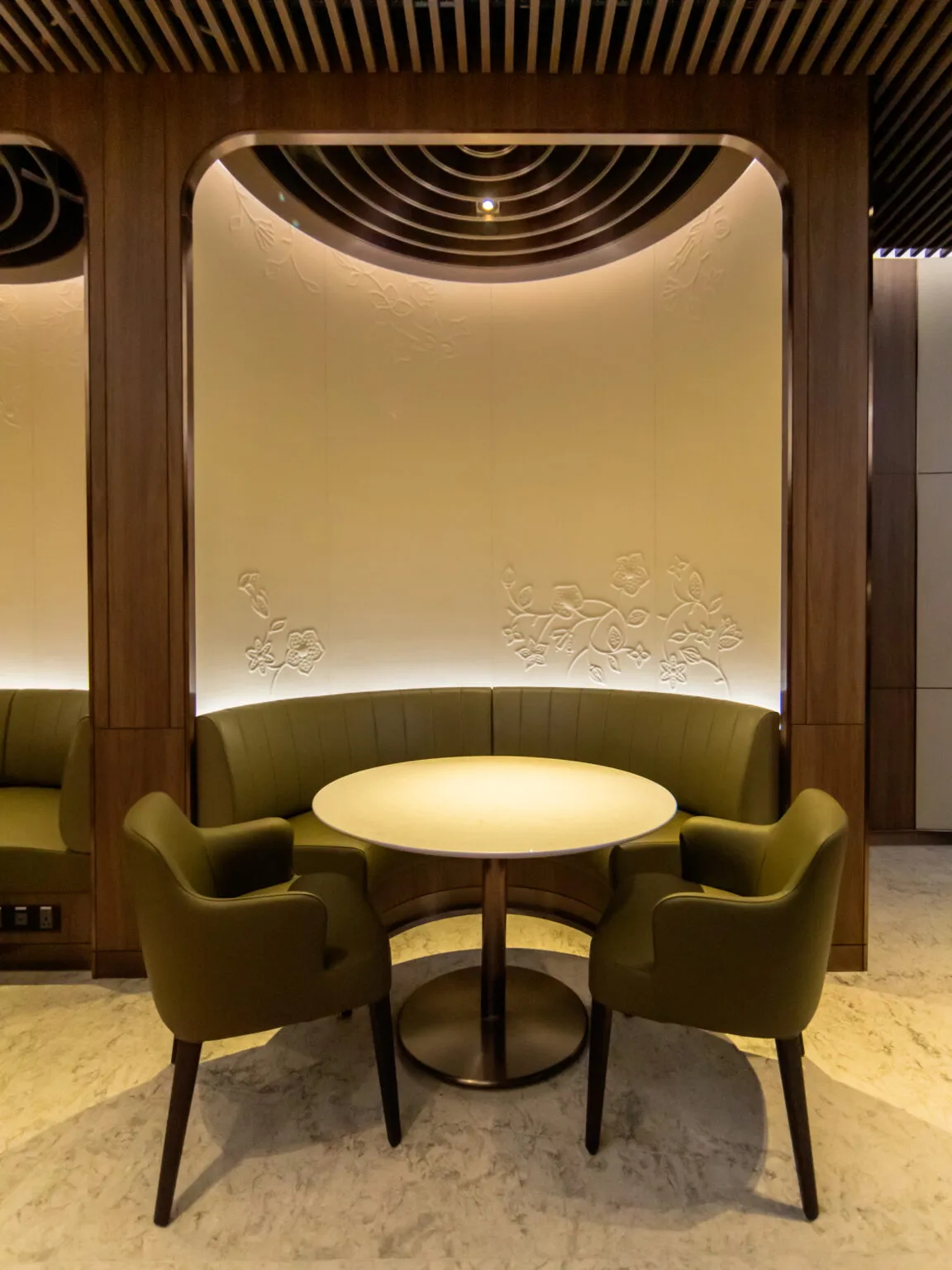 Singapore revels in updated batik fabric for new lounge design -Runway Girl