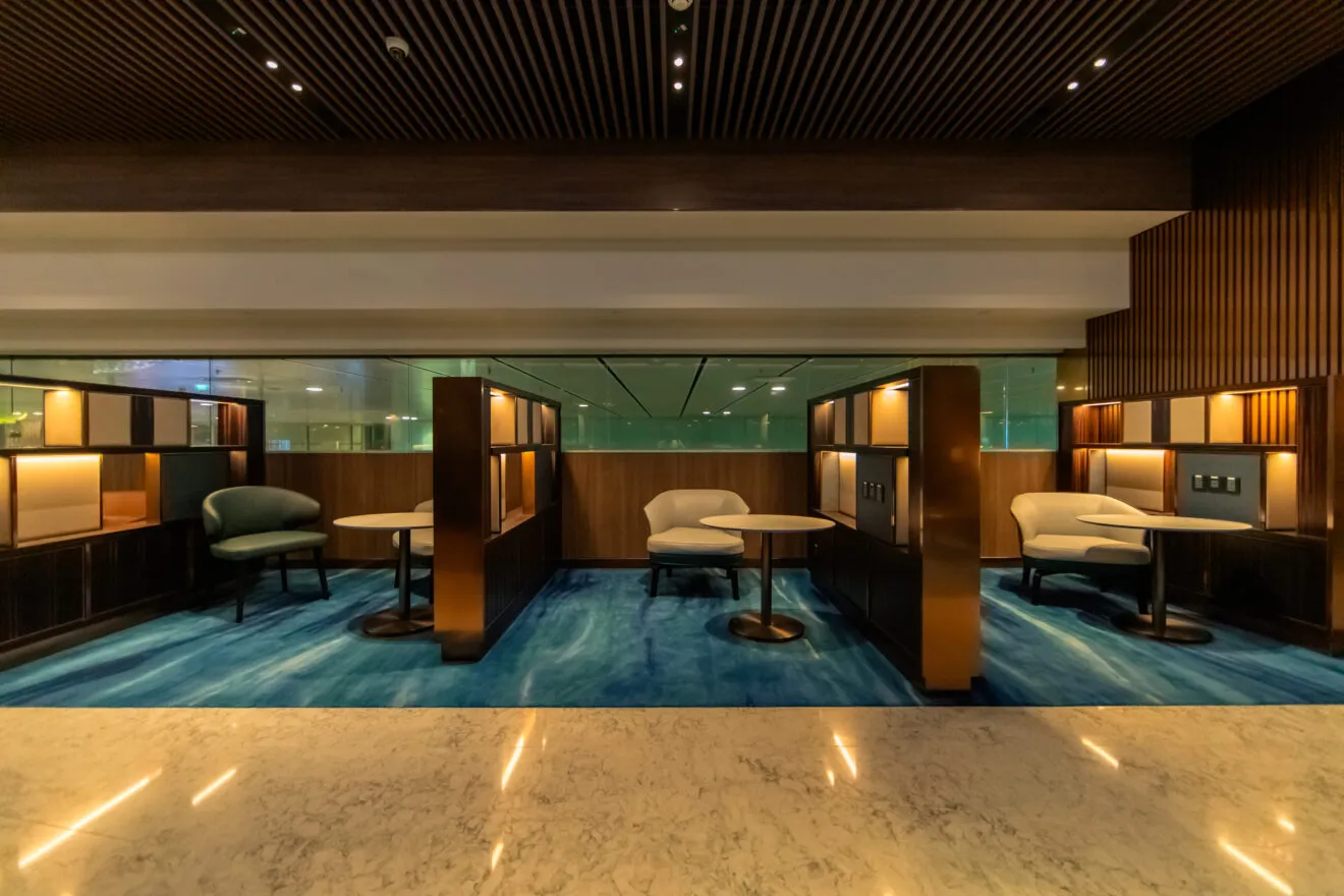 Singapore revels in updated batik fabric for new lounge design -Runway Girl
