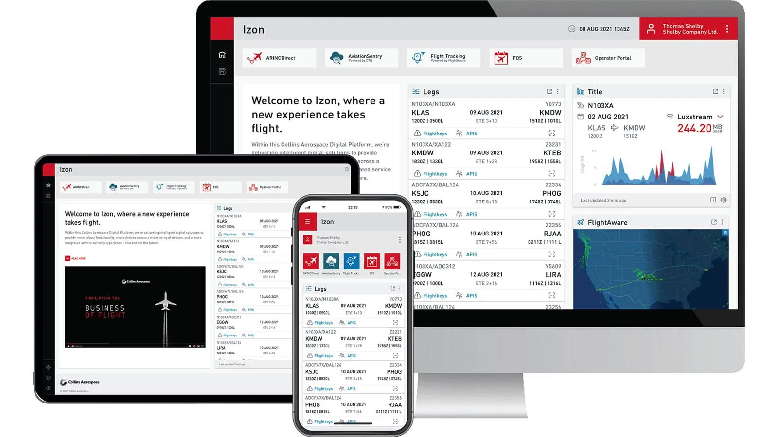 Press Release: Collins introduces additional enhancements to IzonRunway Girl