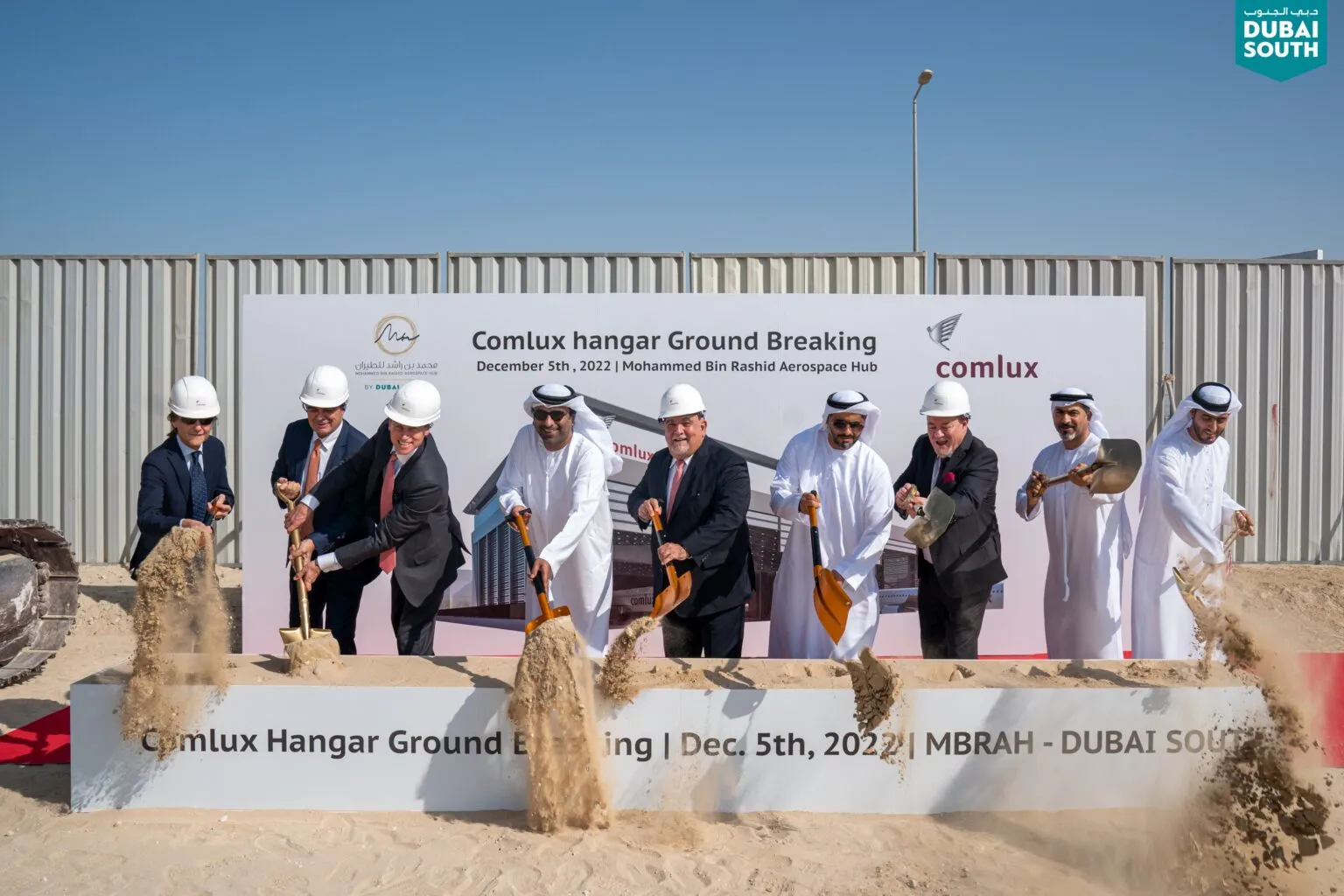 Press Release: Comlux begins construction of future VIP hanger in ...