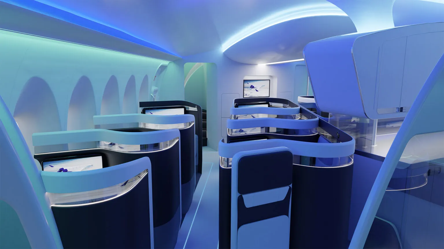 JetZero and Factorydesign unveil cabin concepts for BWB jet - Runway ...