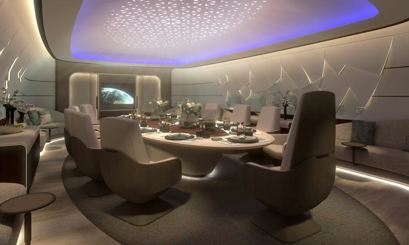 Press Release: Lufthansa Technik pre-launches VIP concept for BBJ 777 ...