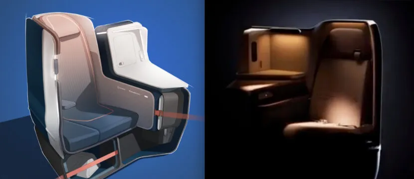 Cathay's Aria business seat tease spurs big interest - Runway ...