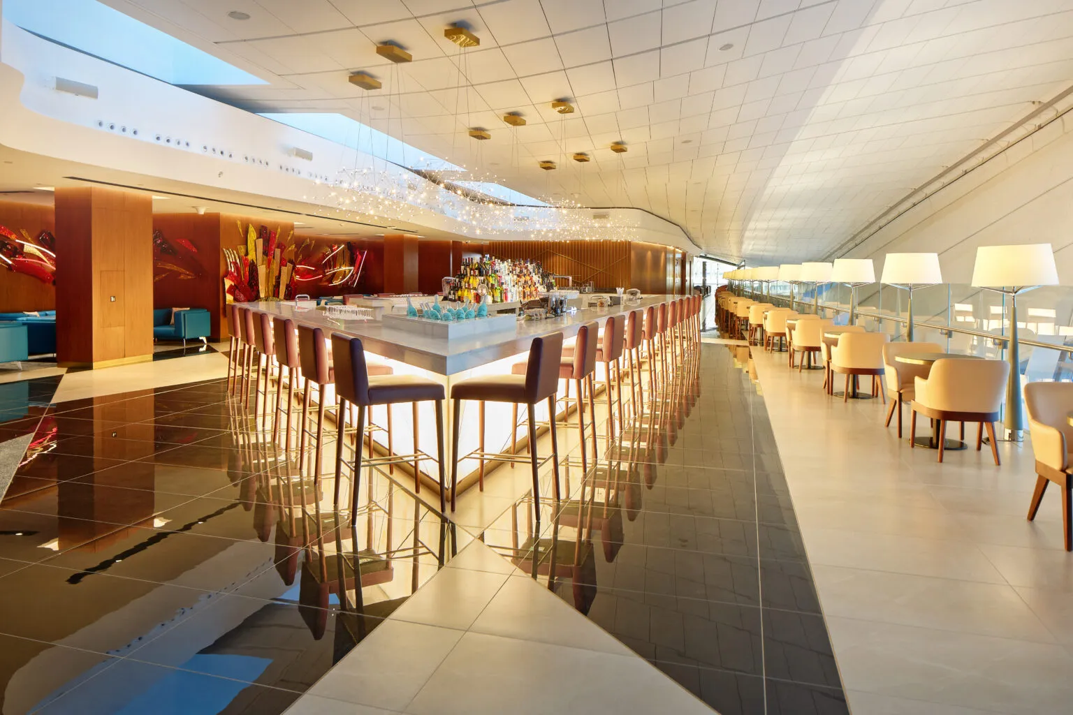 Etihad designs enlightening new Abu Dhabi Terminal A lounge ...