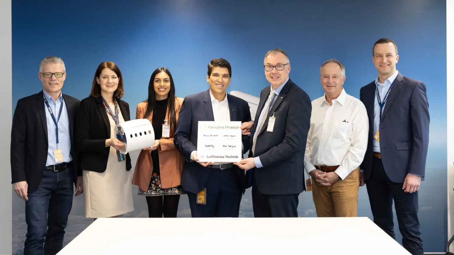 Press Release: Hanwha Phasor, Lufthansa Technik team on advanced ...