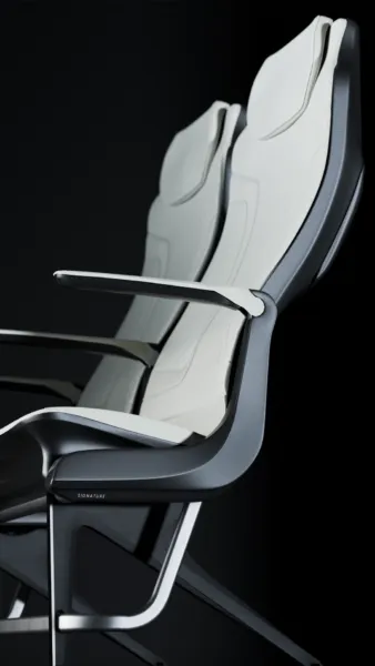 Behind the scenes with Safran’s secret Signature no-recline seatRunway Girl