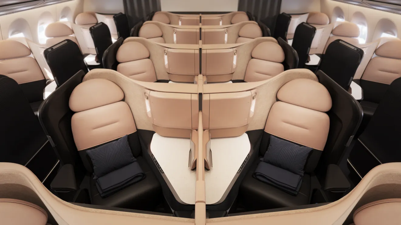 Thompson unveils impressive VantageNOVA business class herringbone ...