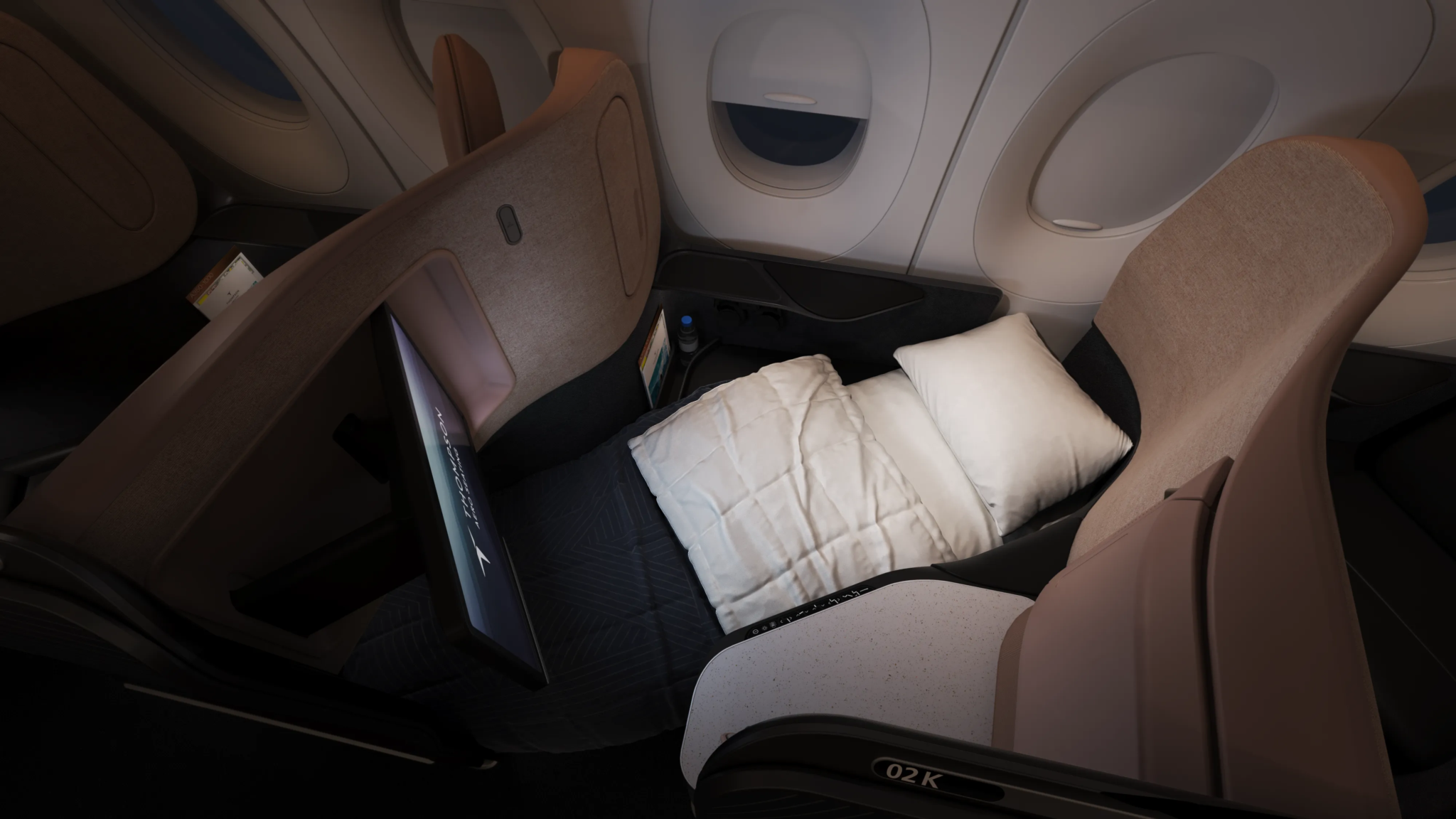 Thompson unveils impressive VantageNOVA business class herringbone ...