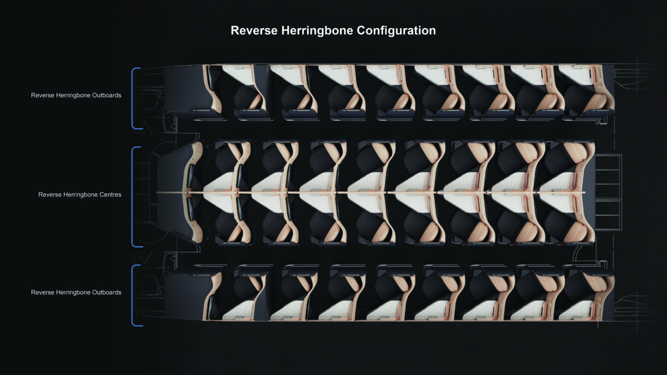 Thompson unveils impressive VantageNOVA business class herringbone ...