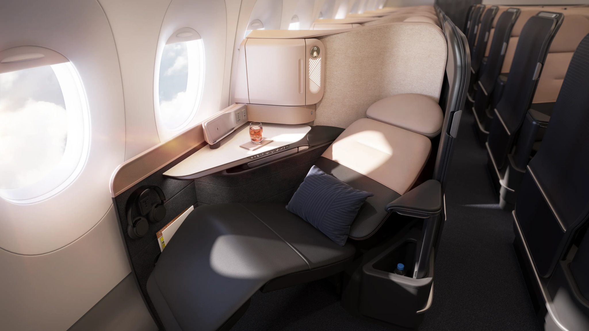 Thompson unveils impressive VantageNOVA business class herringbone ...