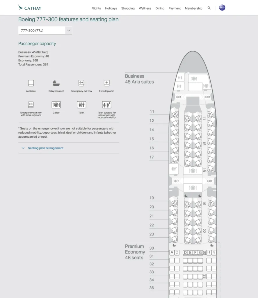 Cathay’s new Aria business breaks cover as elegant mini-suite - Runway ...