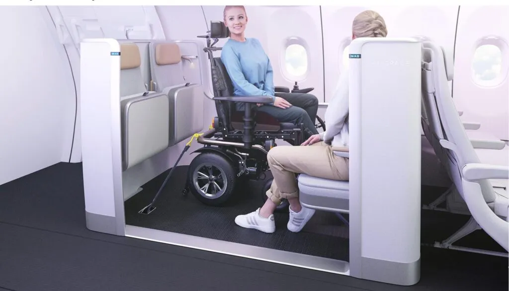 Airbus reveals concept for wheelchair tie-down and companion travel ...