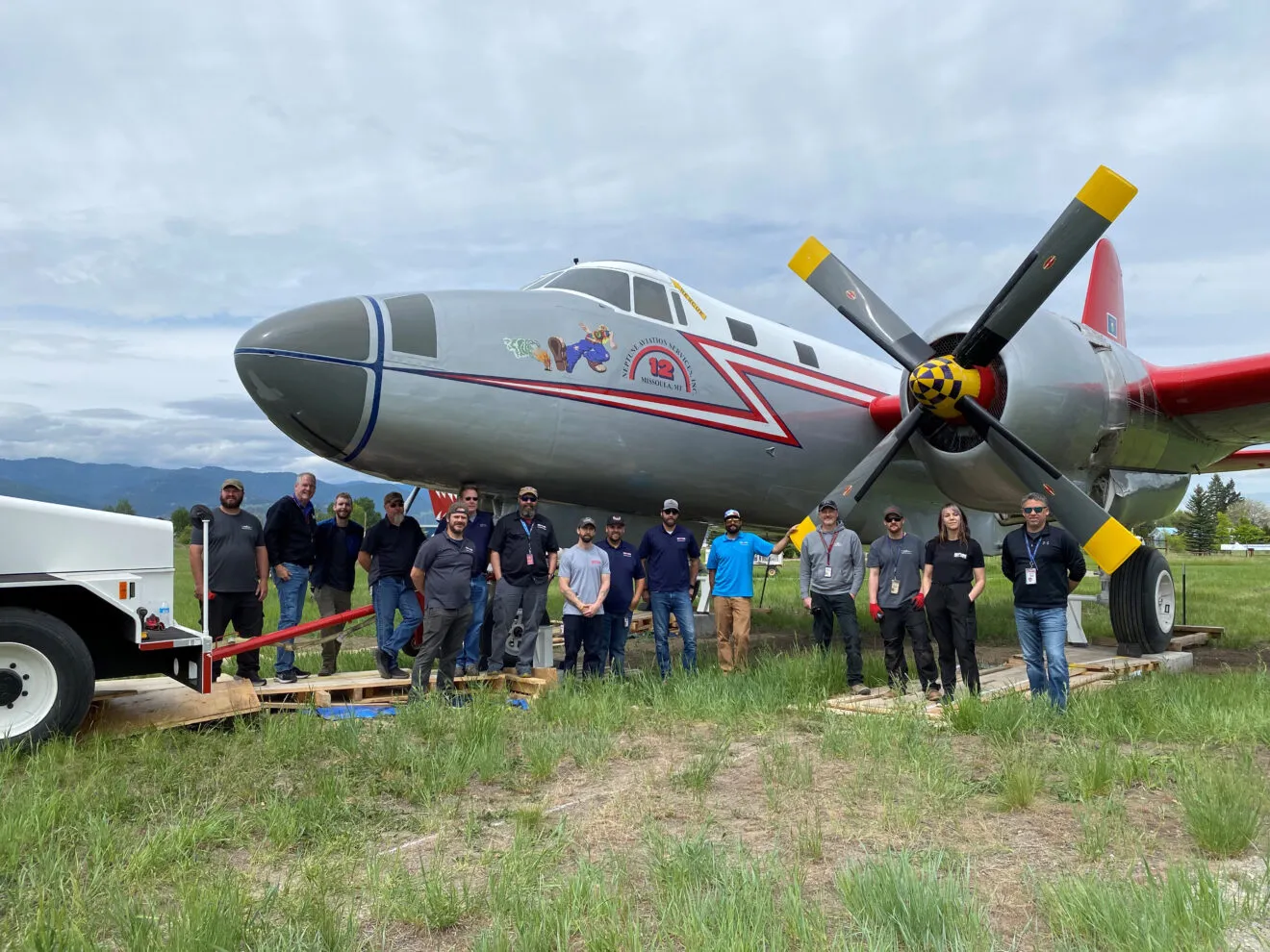 Jennifer Draughon of Neptune Aviation on aerial firefighting ...