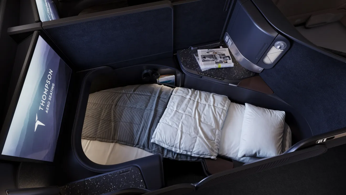 Press Release: Thompson Aero Seating launches VantageNOVA FirstRunway Girl