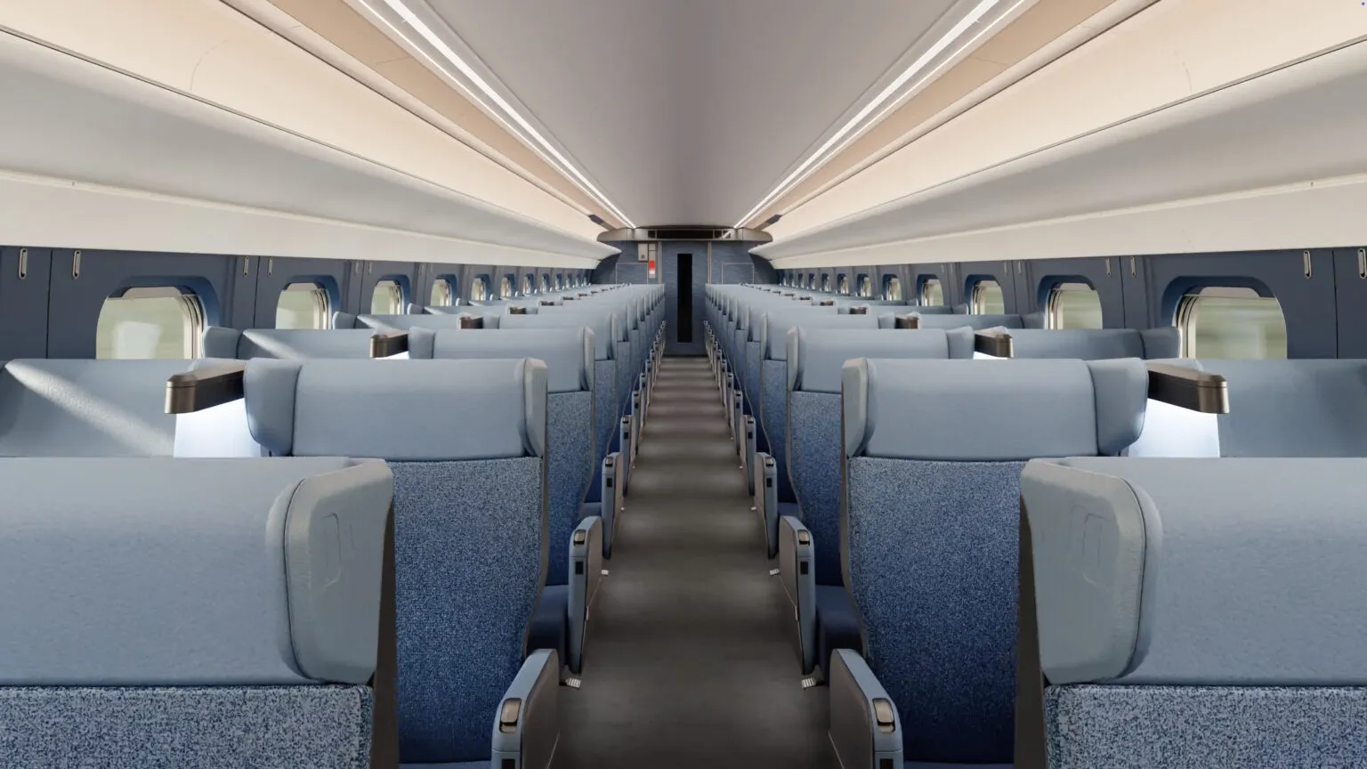 Tangerine designs sleek new E10 Shinkansen train, new Privacy classRunway Girl
