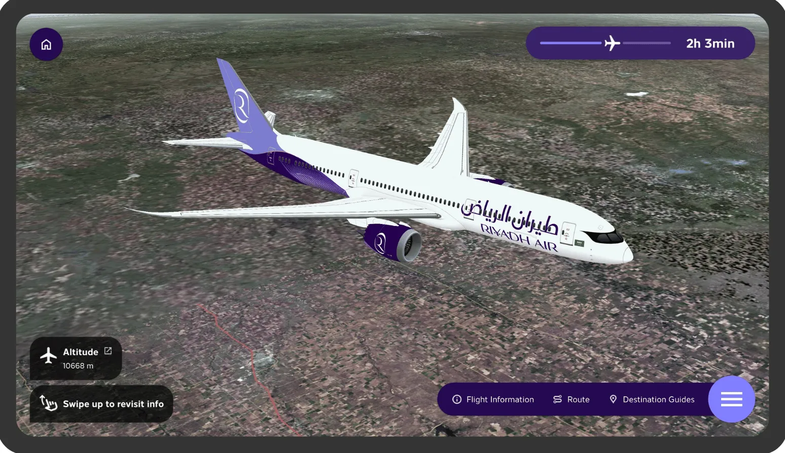 Press Release: Riyadh Air to introduce nextgen FlightPath3D mapRunway Girl