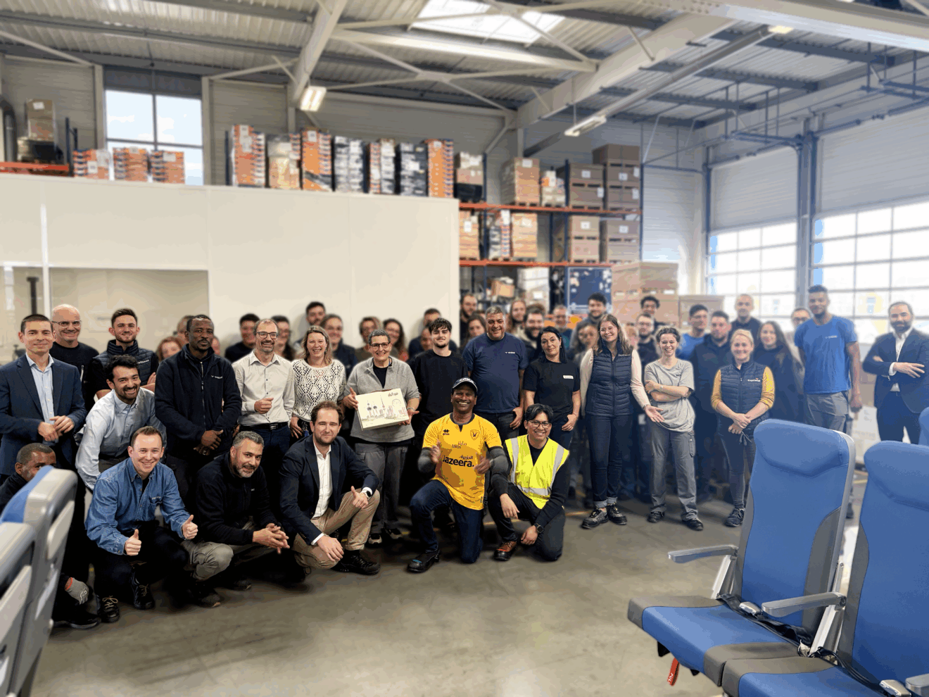 Press Release: Jazeera Airways takes delivery of Expliseat TiSeat 2X ...